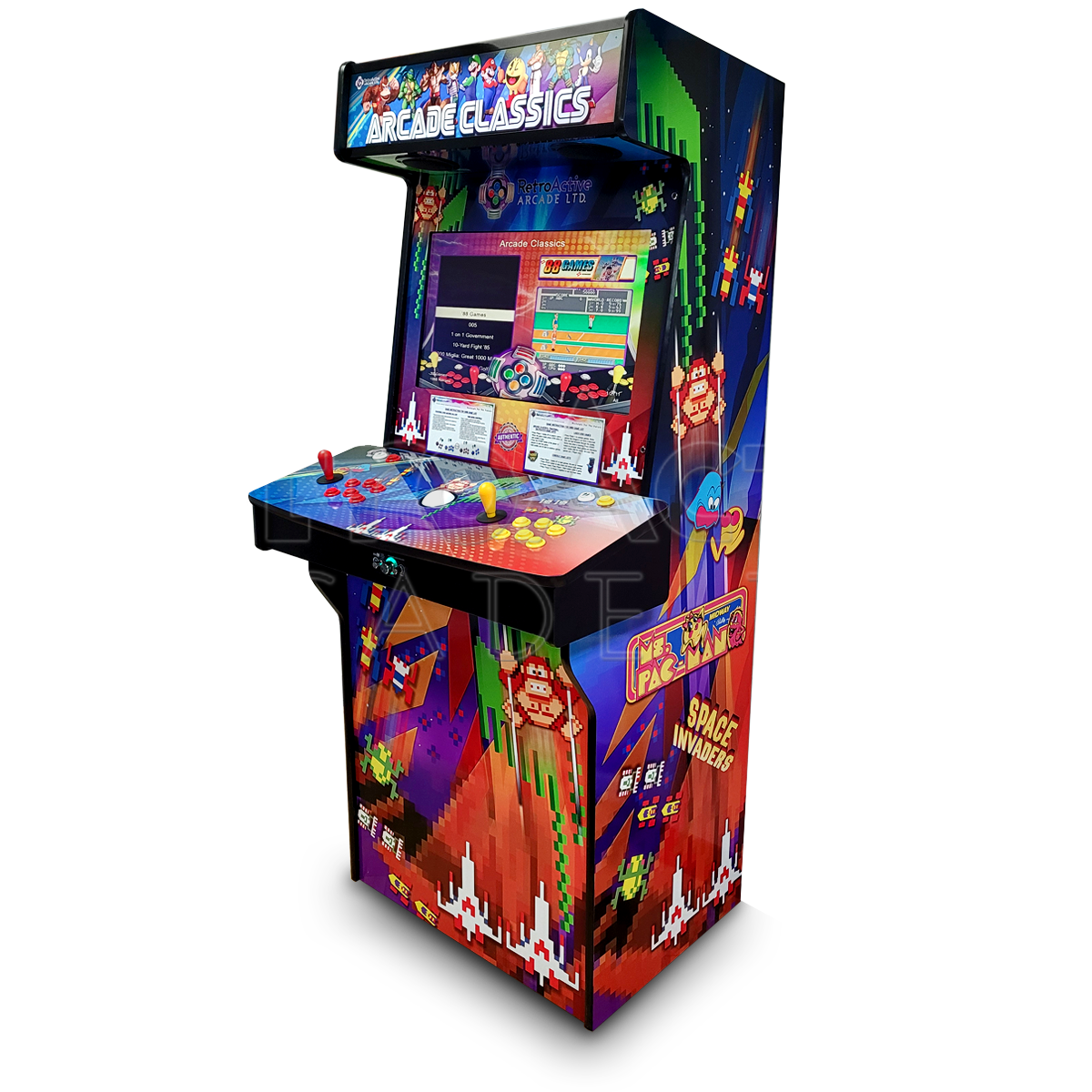 Retro Active Arcade Ltd.™ The Best Custom Arcade Machines Canada