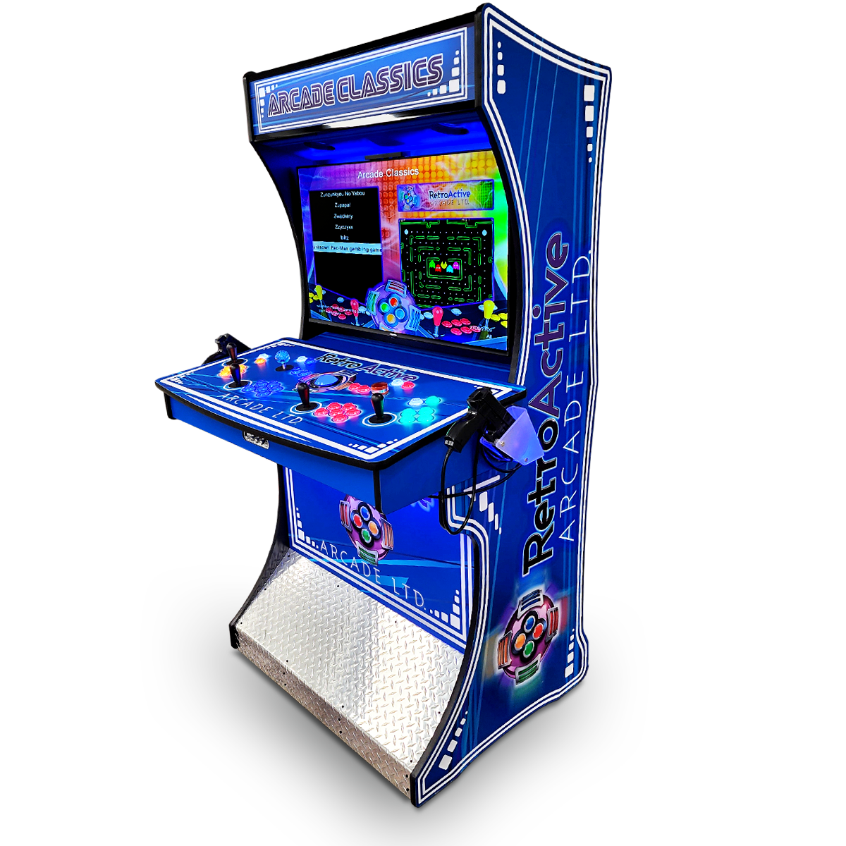 4 Player Raptor Light Gun Arcade Machine – Retro Active Arcade