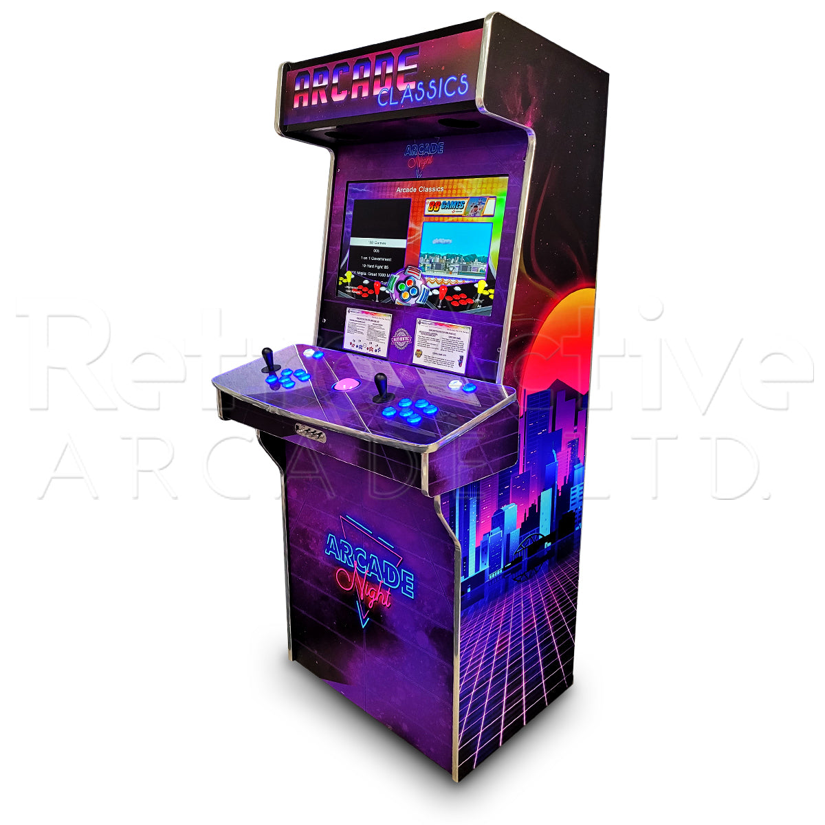 Retro Active Arcade Ltd.™ Unmatched Arcades and Parts!