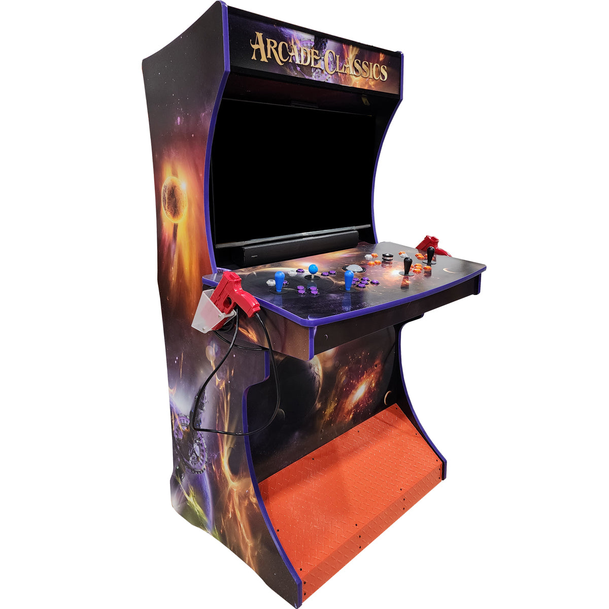 4 Player Raptor Light Gun Arcade Machine – Retro Active Arcade