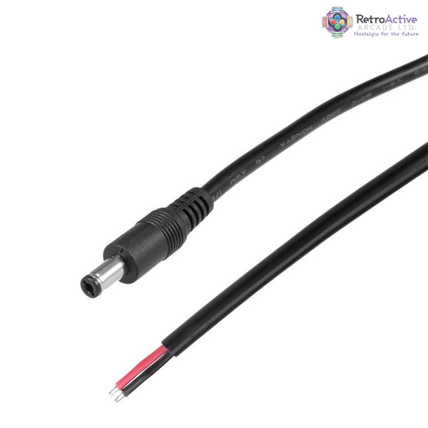 5v - 12v DC Pigtail Power Lead – Retro Active Arcade