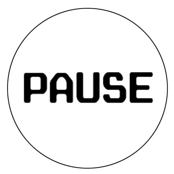 Pause Button Decal – Retro Active Arcade